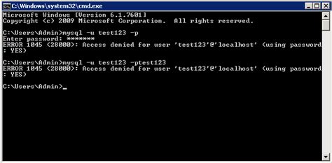 can t connect to mysql via cli but phpmyadmin works just fine stack