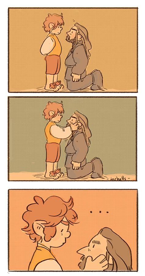 On Your Knees Part 2 Thorin And Bilbo ~ Bagginshield Fan Art 38421805