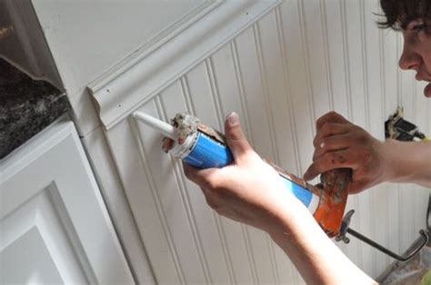 How To Install Beadboard Wainscoting One Project Closer
