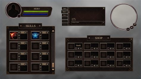 viking rpg ui in 2d assets ue marketplace