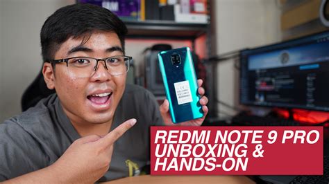 Xiaomi Redmi Note 9 Pro Unboxing And Hands On Video Jam Online