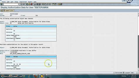 how to use su53 for trouble shooting sap security errors youtube