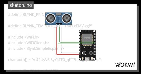 monitoring suhu dan kelembaban dengan dht22 esp32 blynk iot v2 wokwi