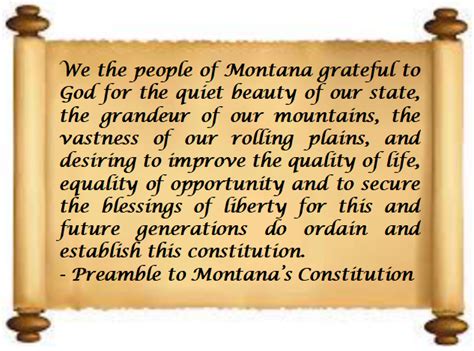 Show Your Support For Our Montana Constitution Mylo