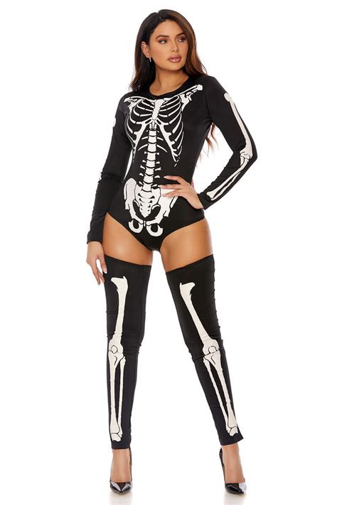 Naughty Skeleton Sexy Costume By Forplay