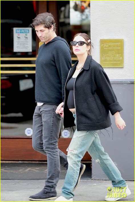 Ashley Benson Shares Peek At Pregnant Belly While Grabbing Lunch With