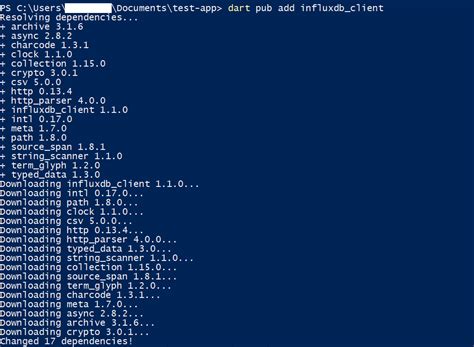 getting started with dart and influxdb influxdata