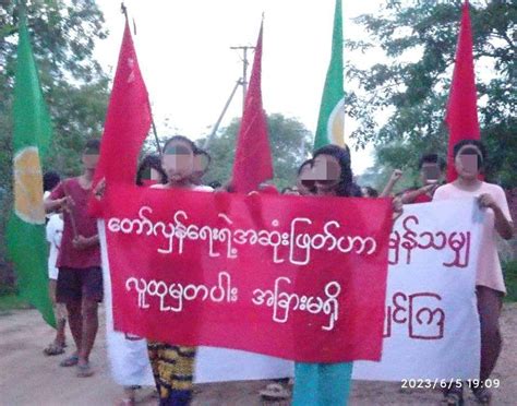 Khit Thit Media On Twitter မြိုင်မြို့နယ် သပိတ် စစ် ကြောင်းက စစ်အာဏာရ