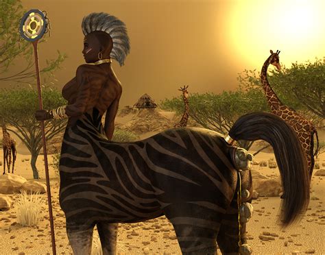 Rule 34 3d African African Female Centaur Centauress Dark Skinned