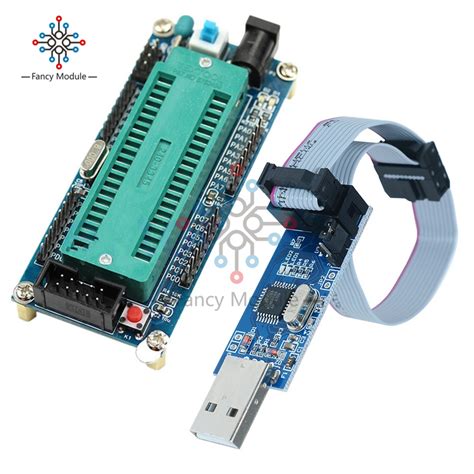 usb isp usbasp programmer with download cable for atmel