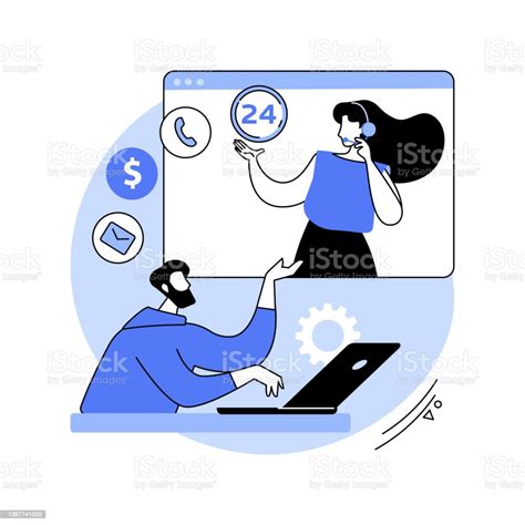 24 Pour 7 Banques Supportent Des Illustrations Vectorielles De Dessins