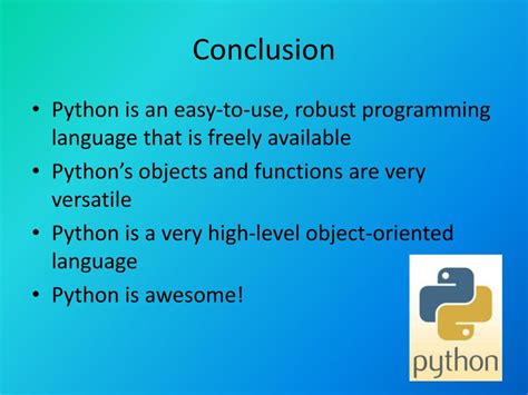 ppt python programming language powerpoint presentation free