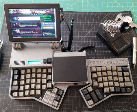 building real world “cyberdecks” cyberpunk adafruit industries