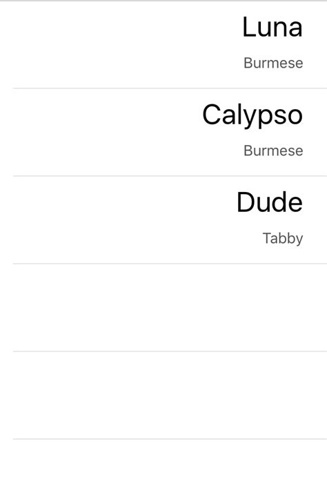 ios uitableview added data doesn t follow the same layout as the