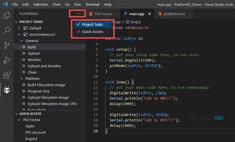 programming esp8266 using vs code and platformio big
