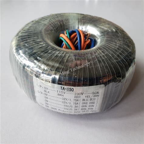 Dual 15v 18v 22v 24v 26v 28v 30v 32v Toroidal Transformer Copper Custom
