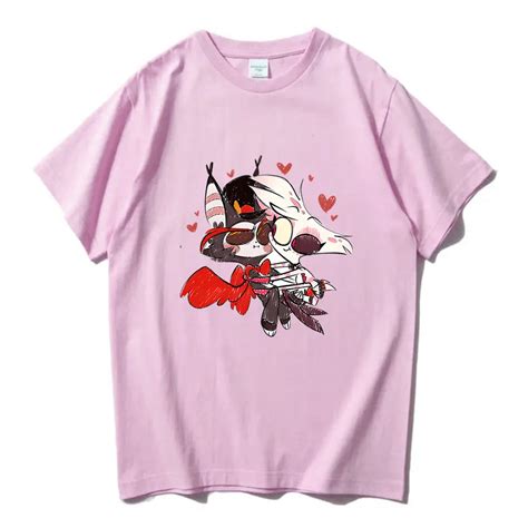 Comedy Movie Hazbinhotel Journey To The Light T Shirt Cotton Spring