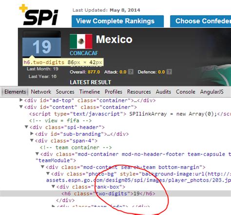 using the python library beautifulsoup to extract data