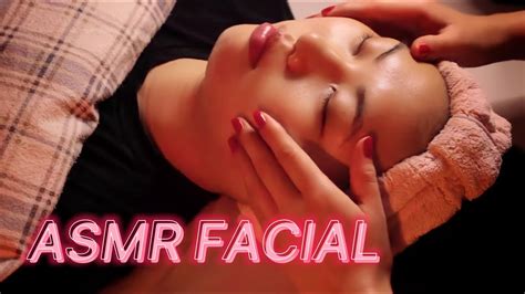 Asmr Facial Massage And Skincare Falling Asleep Breathing Sounds Youtube