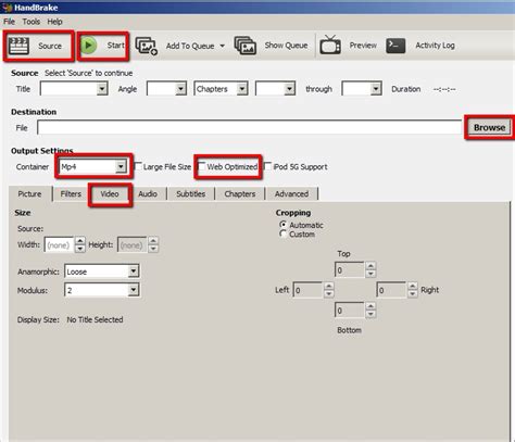 how to compress video easily handbrake ffmpeg adobe media encoder