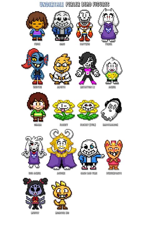 Undertale Alphys Perler Bead Pattern Bead Sprites Characters Fuse