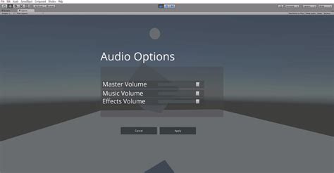 [wip] unity open source pause menu unity forum