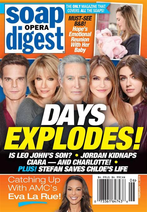Soap Opera Digest February 11 2019 Magazine Get Your Digital