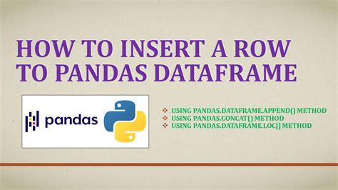 pandas add row to dataframe examples — sparkbyexamples