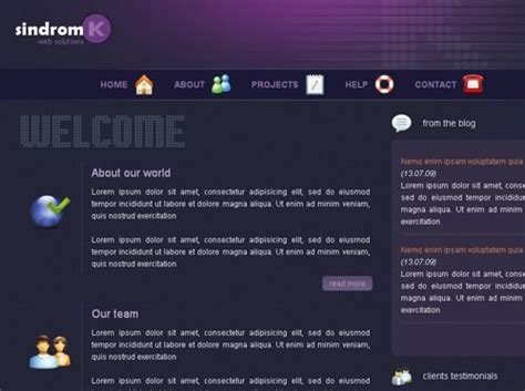 50 free high quality and new x html css templates noupe