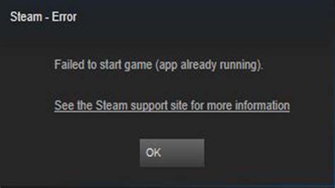2018 how to fix steam error failed to start game app already