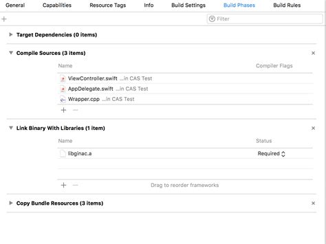 swift xcode does not find c static library stack overflow