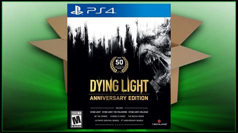 Dying Light Anniversary Edition [ps4] Unboxing Offline Experience