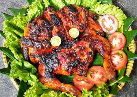 Resep Ayam Bakar Kecap Sambal Kacang Oleh Susan Mellyani Cookpad