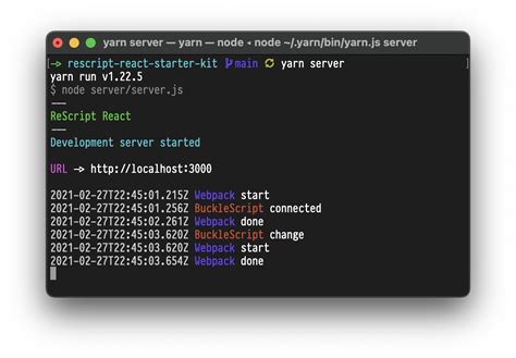 an opinionated starter kit for rescript react