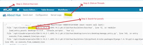 如何使用hue找到cdh（cloudera s distribution including apache hadoop）的版本