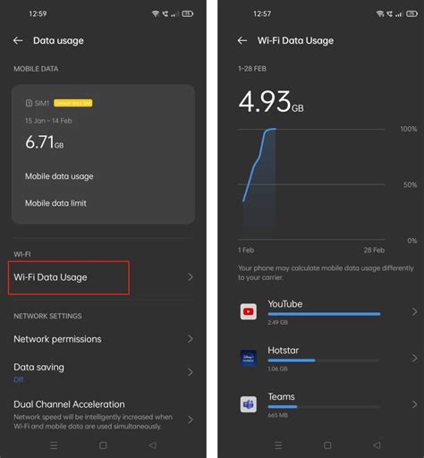 How To Check Wi Fi Data Usage On Android The Unfolder