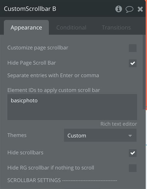 custom scrollbar new plugin from zeroqode showcase bubble forum