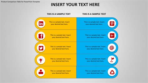 Comparison Powerpoint Template