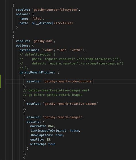 gatsby mdx does not work with plugin · issue 1 · iamskok gatsby remark