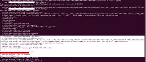 error while building pyworld for x86 64 linux gnu gcc · issue 82521
