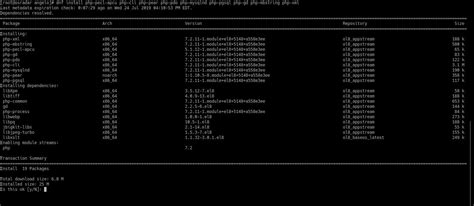 tutorial cara install lamp stack di rhel 8 centos 8 oracle linux 8