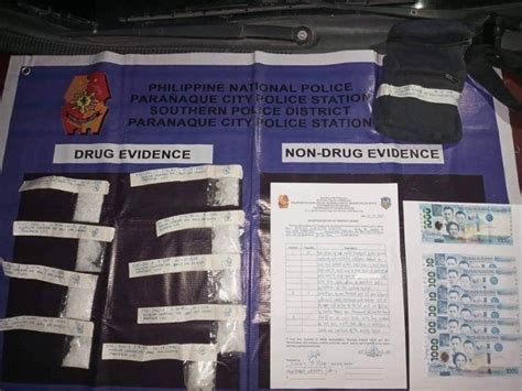 Man Arrested P476k Shabu Seized In Parañaque Buy Bust