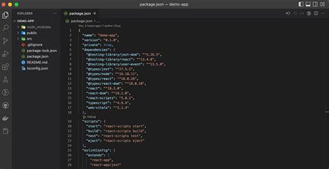 Decoding Package Json Understanding The Core Elements Of A React Js