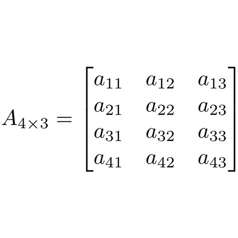 matrices in latex latex