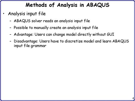 finite element analysis using abaqus online presentation