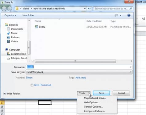 how to remove read only from excel windows password reset