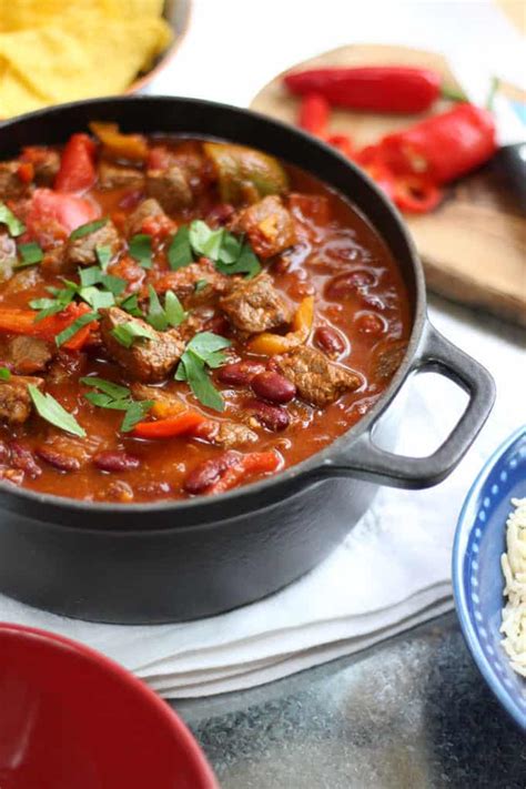 Easy Chilli Con Carne The Most Delicious And Easy Beef Chilli Recipe