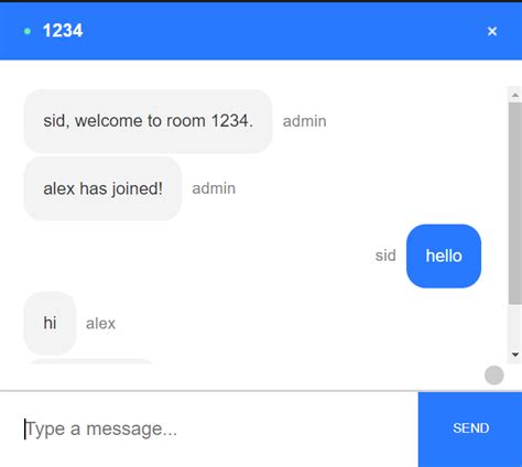 build a chat app using react express and nodejs by