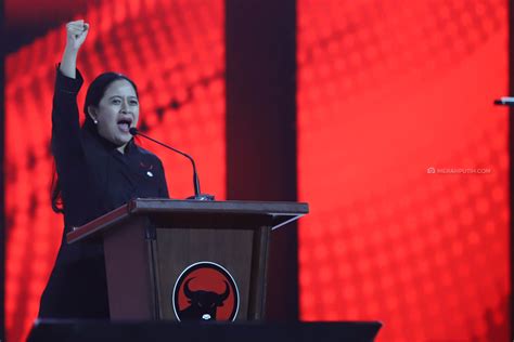 Megawati Soekarnoputri Tutup Rakernas V Pdi Perjuangan Merahputih