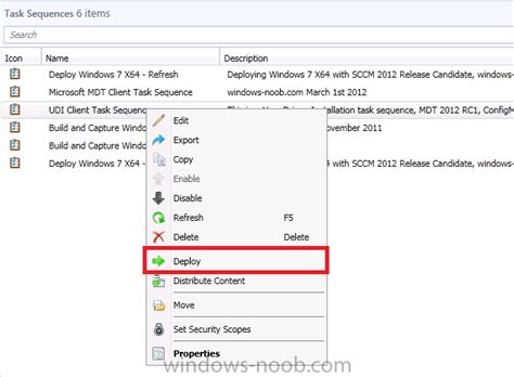 using sccm 2012 rc in a lab part 18 deploying a udi client task